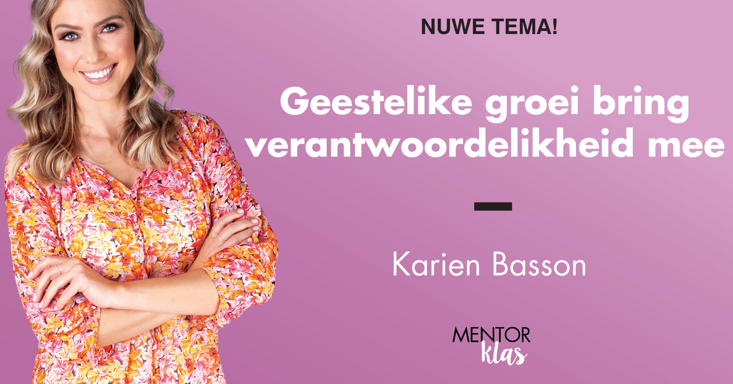 Geestelike groei bring verantwoordelikheid mee - Voelgoed