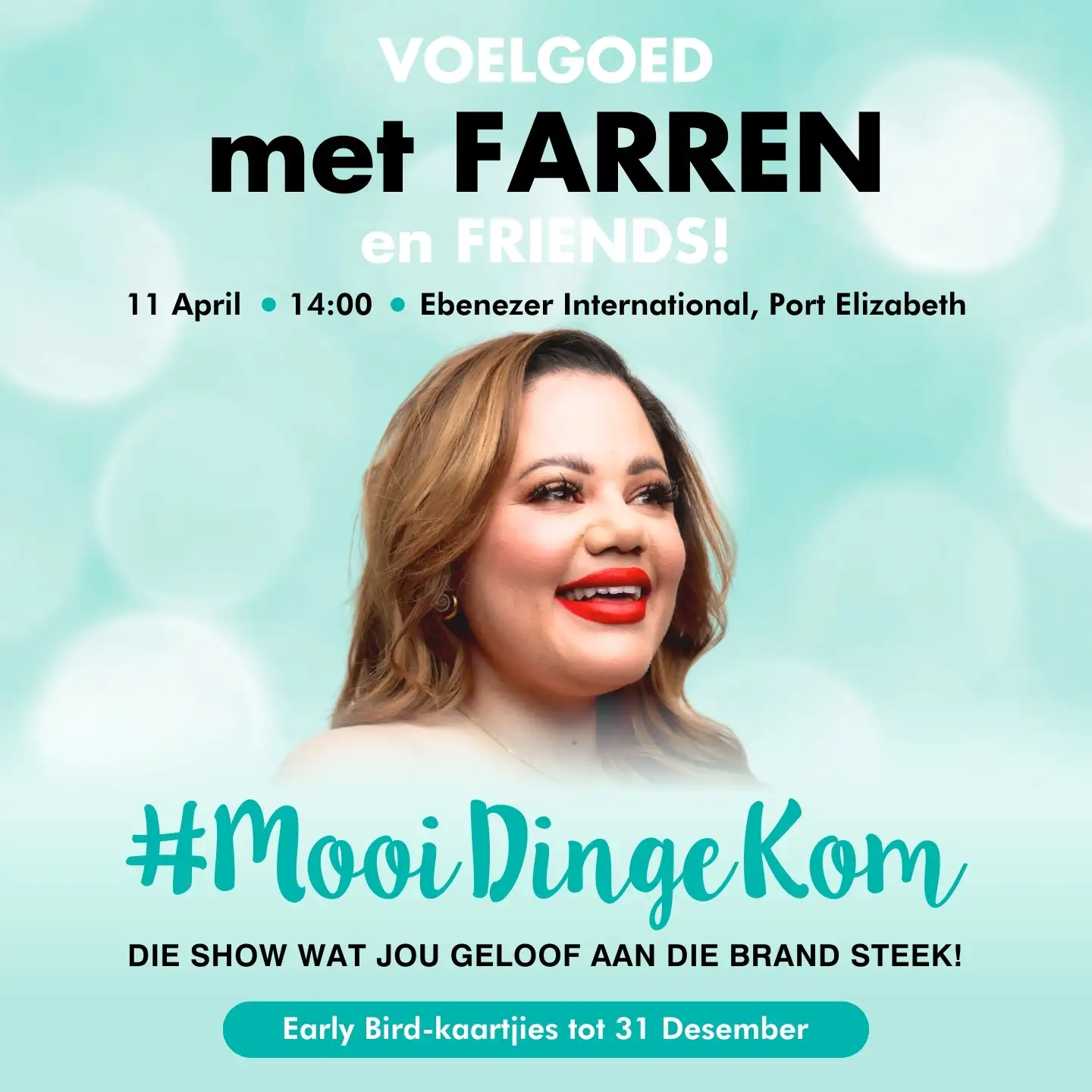 Early Bird – Voelgoed met FARREN en Friends! - Voelgoed